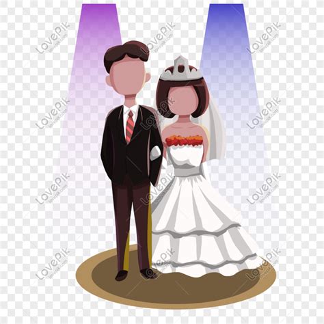 더블 11 로맨틱 웨딩 손으로 그린 무료 요소 Png 일러스트 무료 다운로드 Lovepik