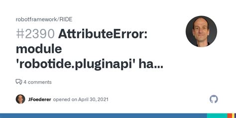 AttributeError Module Robotide Pluginapi Has No Attribute