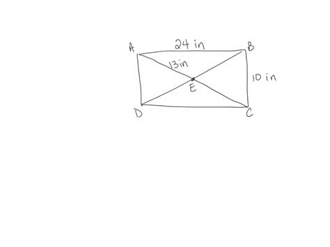The Diagonals Of A B C D Not Shown Are Perpendicular If One Diagonal