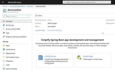 มาทำการ Deploy Spring Boot App บน Azure Spring Cloud กัน