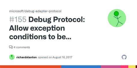 Debug Protocol Allow Exception Conditions To Be Specified By The Protocol · Issue 155
