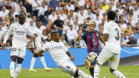 Real Madrid Barcelona En Directo Resumen Goles Y Estadísticas Del