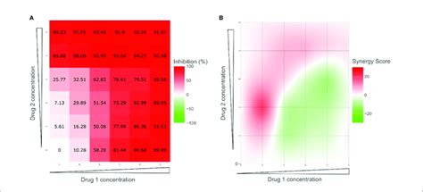 Synergyfinder Plus Analysis For An Example Of Two Drug Combinations