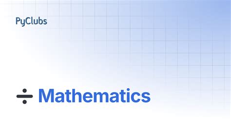Mathematics Python Across All Disciplines