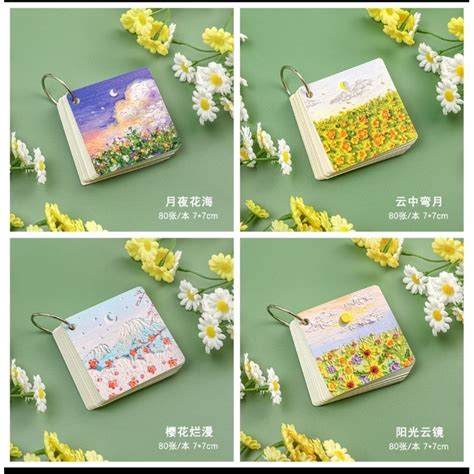 Jual Sticky Note Ring Buku Mini Ring Notebook Ring Isi 80 Lembar