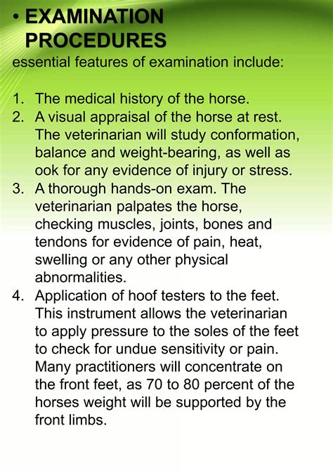 Equine Soundness Certificate Pptx