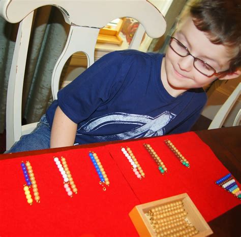 Making Montessori Ours Montessori Addition Tables Work Coloured