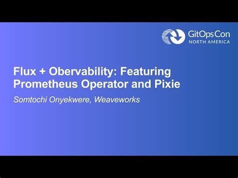 Free Video Flux And Observability Featuring Prometheus Operator And