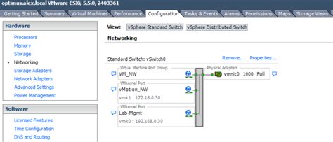 How To Remove “no Management Network Redundancy” Warning On Vsphere
