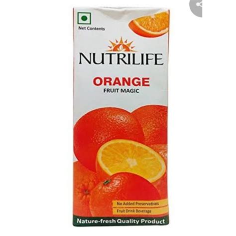 Nutrilife Orange Juice Drink For Everytime 1 Litre Bd