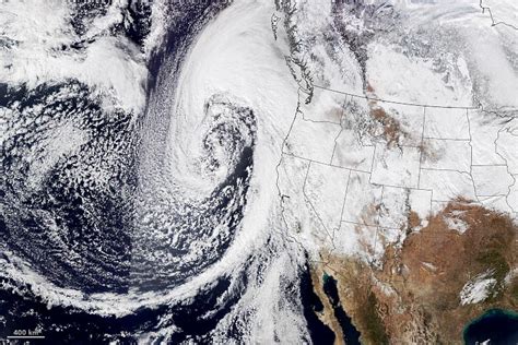 “pineapple Express” Atmospheric River Drenches California Blasting