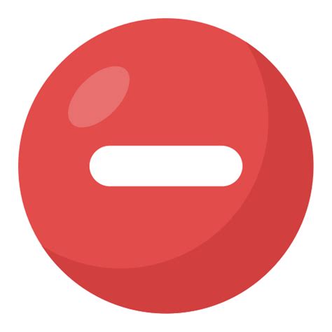 Subtraction Symbol Png