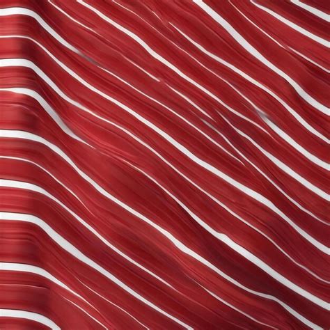 Premium Ai Image Red White Horizontal Pinstripe Pattern