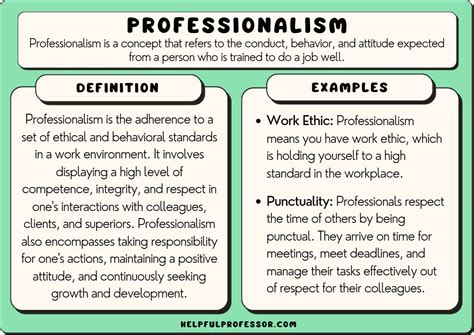 17 Professionalism Examples 2025