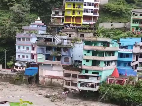 One Killed 30 Houses Damaged After Cloud Burst In Uttarakhands