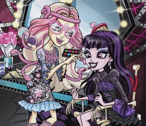 Kiyomi And Draculaura Elissabat And Viperine Spectra And Kiyomi