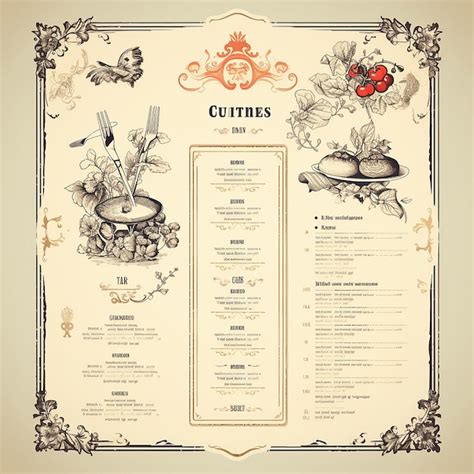 A Menu For The Restaurant Called The Buns Premium Ai Generated Image