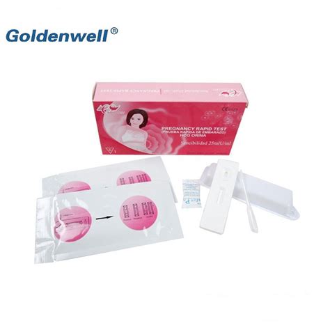 중국 Hcg 스트립 임신 테스트 공급 업체 공장 맞춤형 Hcg 스트립 임신 테스트