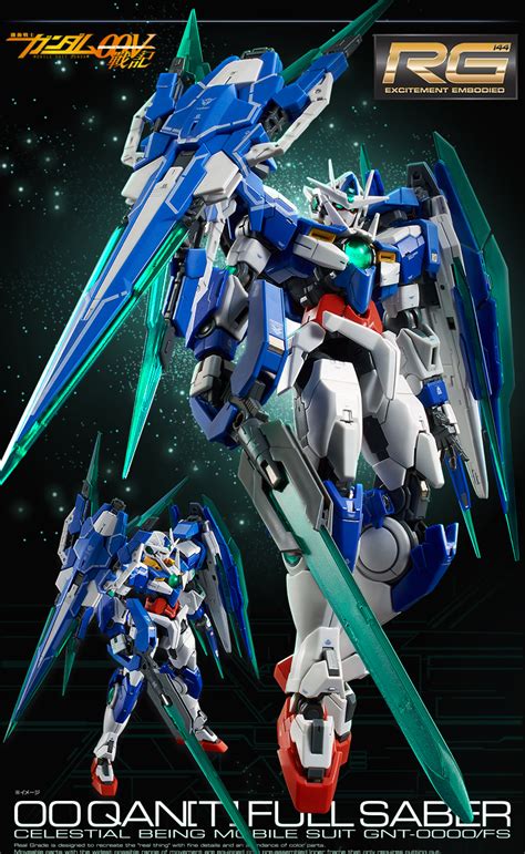Gundam Guy Rg 1144 00 Qan T Full Saber Official Promo Images