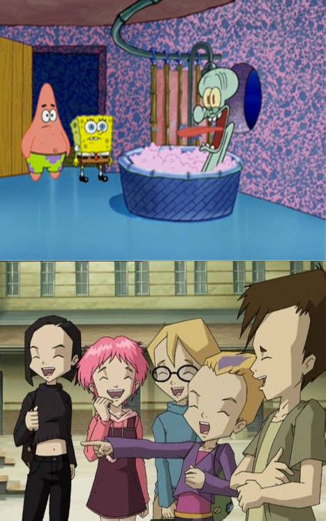 Lyoko Warriors Laugh At Squidward Screaming By Perualonso On Deviantart