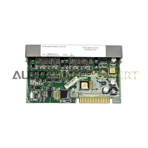Emerson Control Wave 396604 03 0 Isolated Analog Input Module