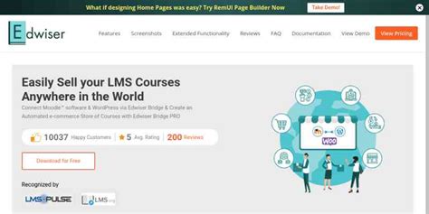 Edwiser Bridge Pro V3 0 8 All Addons Bundle WordPress Moodle LMS