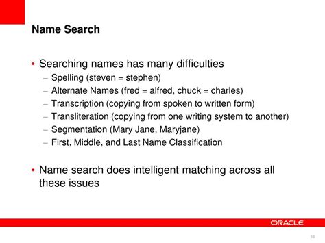 PPT Oracle Database 11g New Search Features And Roadmap PowerPoint