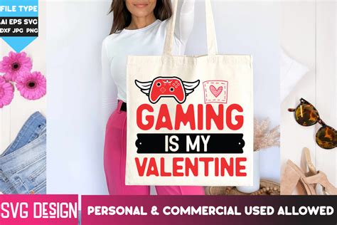 Gaming Is My Valentine Svg Cut File Graphic By Ranacreative51
