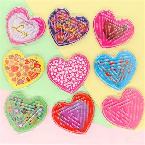 Laberinto De Bolas De Acero De Coraz N De Amor Juguete De Desarrollo