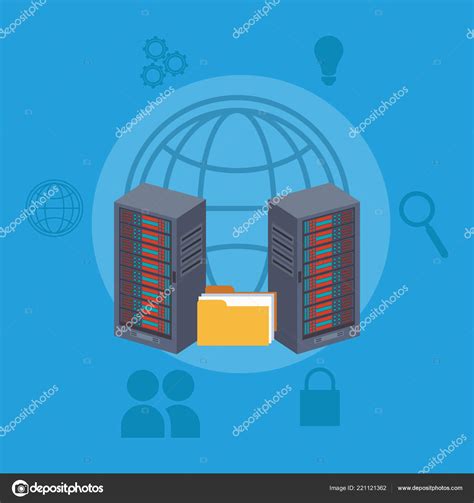 Database Storage Technology Stock Vector Image By ©jemastock 221121362