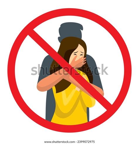 Sexual Harassment Vector Art Illustration Design Stock Vector Royalty