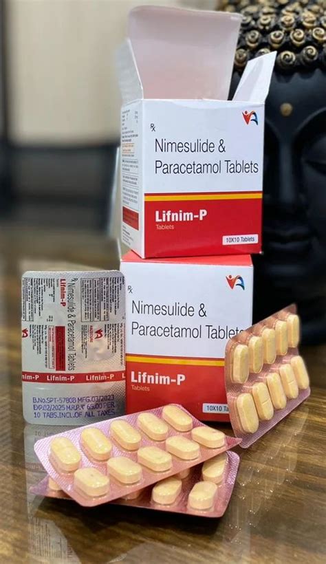 Nimesulide Paracetamol Tablets 425mg At ₹ 550box In Panchkula Id