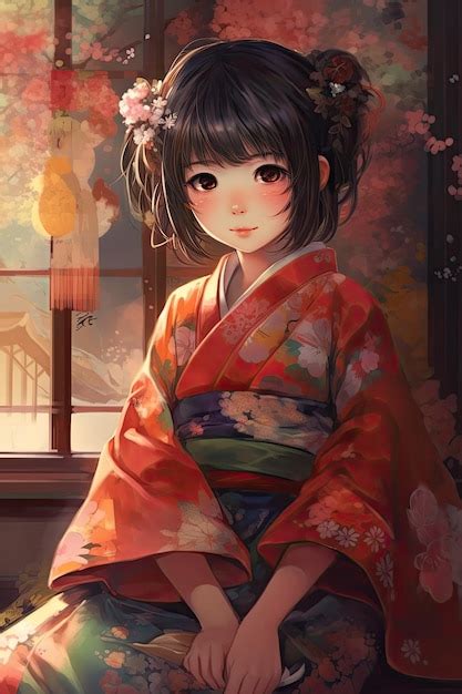Traditional Kimono Anime