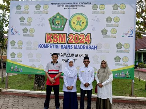 Siswa MTsN 5 Kota Padang Raih Juara Di KSM Tingkat Kabupaten DanKota