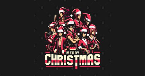 Jujutsu Kaisen Characters Merry Christmas Jujutsu Kaisen Sukuna T