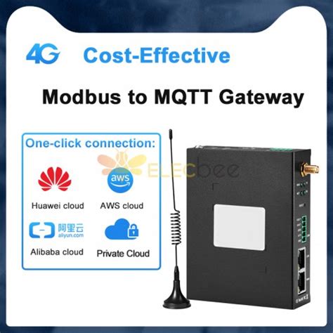 Modbus Rtu To Mqtt Converter 4g Lte Cellular Industrial Iot Gateway For