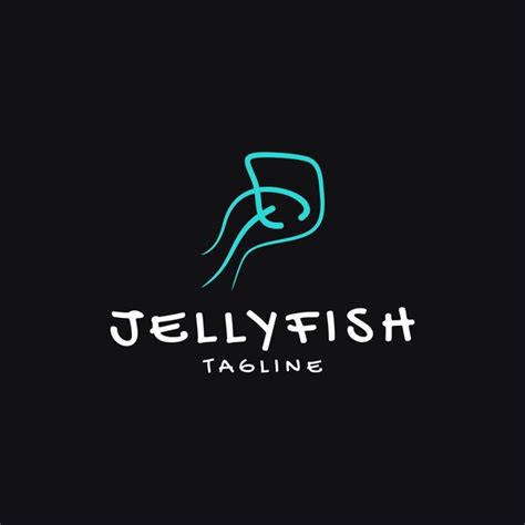 Premium Vector Jellyfish Logo Design Icon Vector