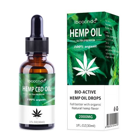30ml 100 Organic Hemp Cbd Oil 2000mg Bio Active Hemp Seeds Oil Extract