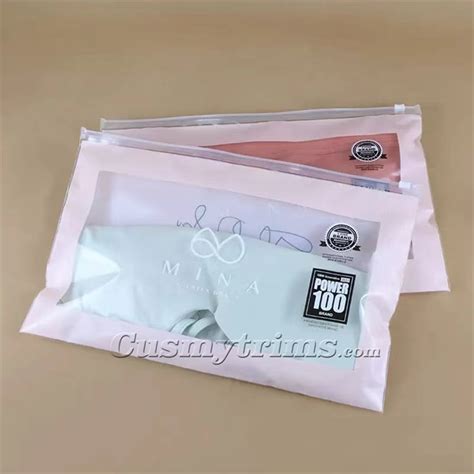 Custom Ziplock Bags For Clothes With Printed Logo