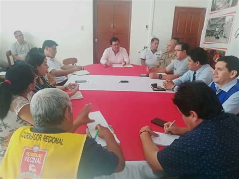 Comité Regional De Seguridad Ciudadana Advierte Sobre Tema De