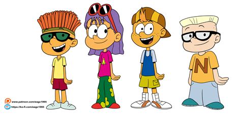 Commission Rocket Power In The Loud House Style By Eagc7 On Deviantart