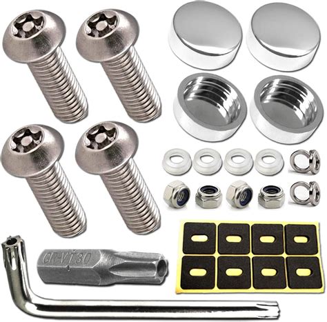 License Plate Screws Hardware At Jose Lowery Blog
