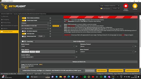 No Dataflash Chip Found On Neutronrc Neutronrcf411sx1280 Aio · Issue 997 · Betaflightunified