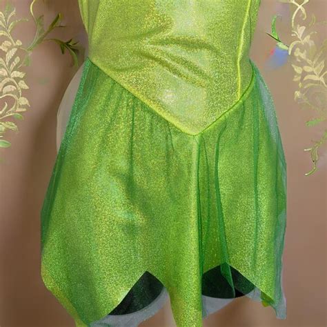 Molliwater Dresses New Small Tinker Bell Dress Wings Halloween