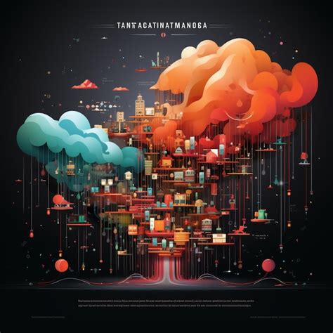 Premium Ai Image Illustration Of Data Connection On The Internet Generative Ai