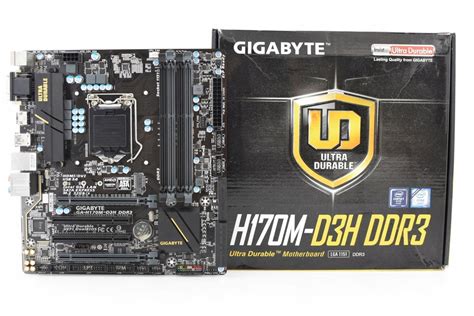 Gigabyte H170m D3h S1151 Ddr3 Box Gw 6m Cy Sklep 11774954395