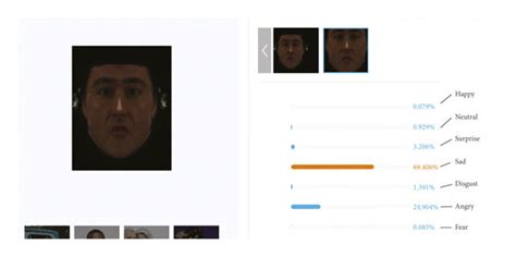 the frontalization face is recognized as “sad ” download scientific