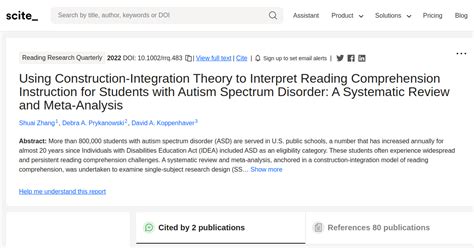 Using Construction‐integration Theory To Interpret Reading