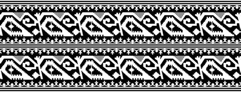 Jamdani Sari Border Pattern Design Vector Seamless Fabric Pattern