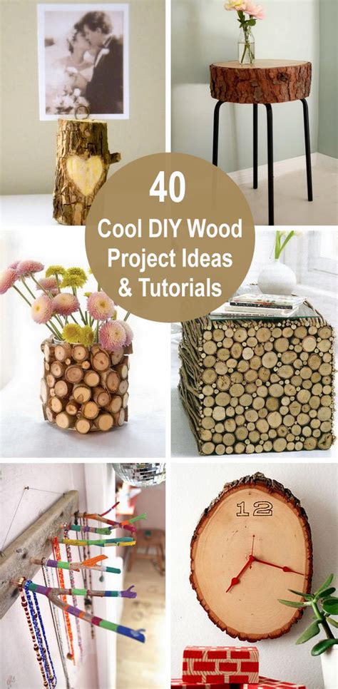 40 Cool Diy Wood Project Ideas And Tutorials